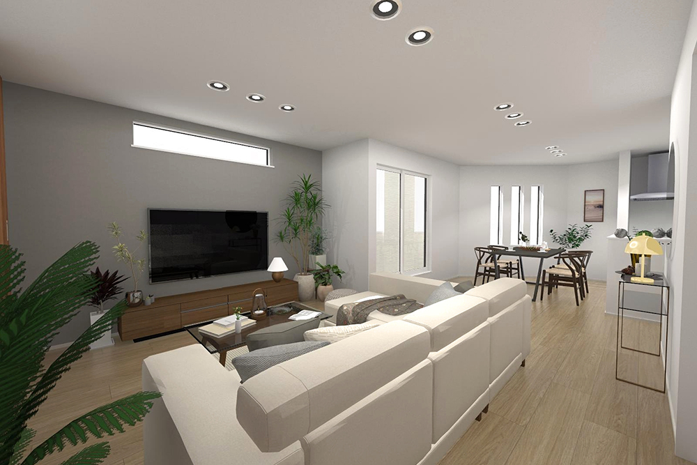 完成イメージパース（イメージにつき実際とは異なります）